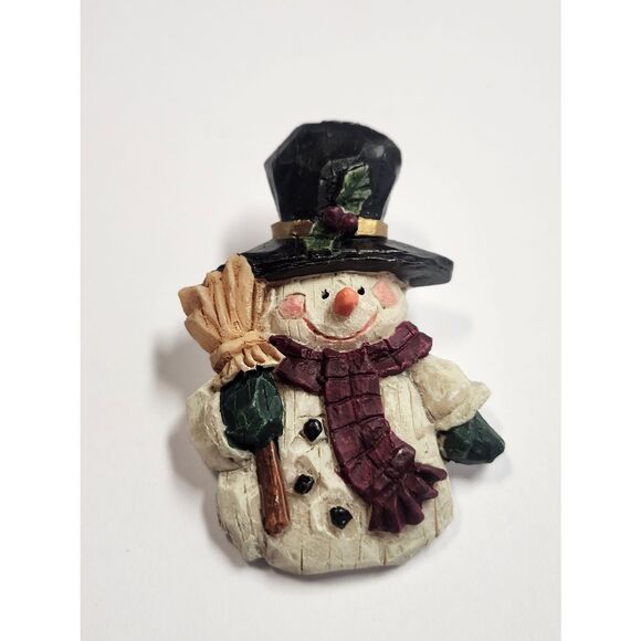 No Brand | Jewelry | Snowman Pin | Poshmark